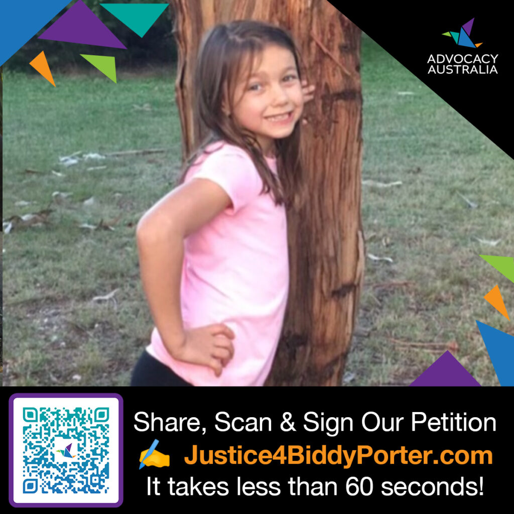#Justice4BiddyPorter - Advocacy Australia